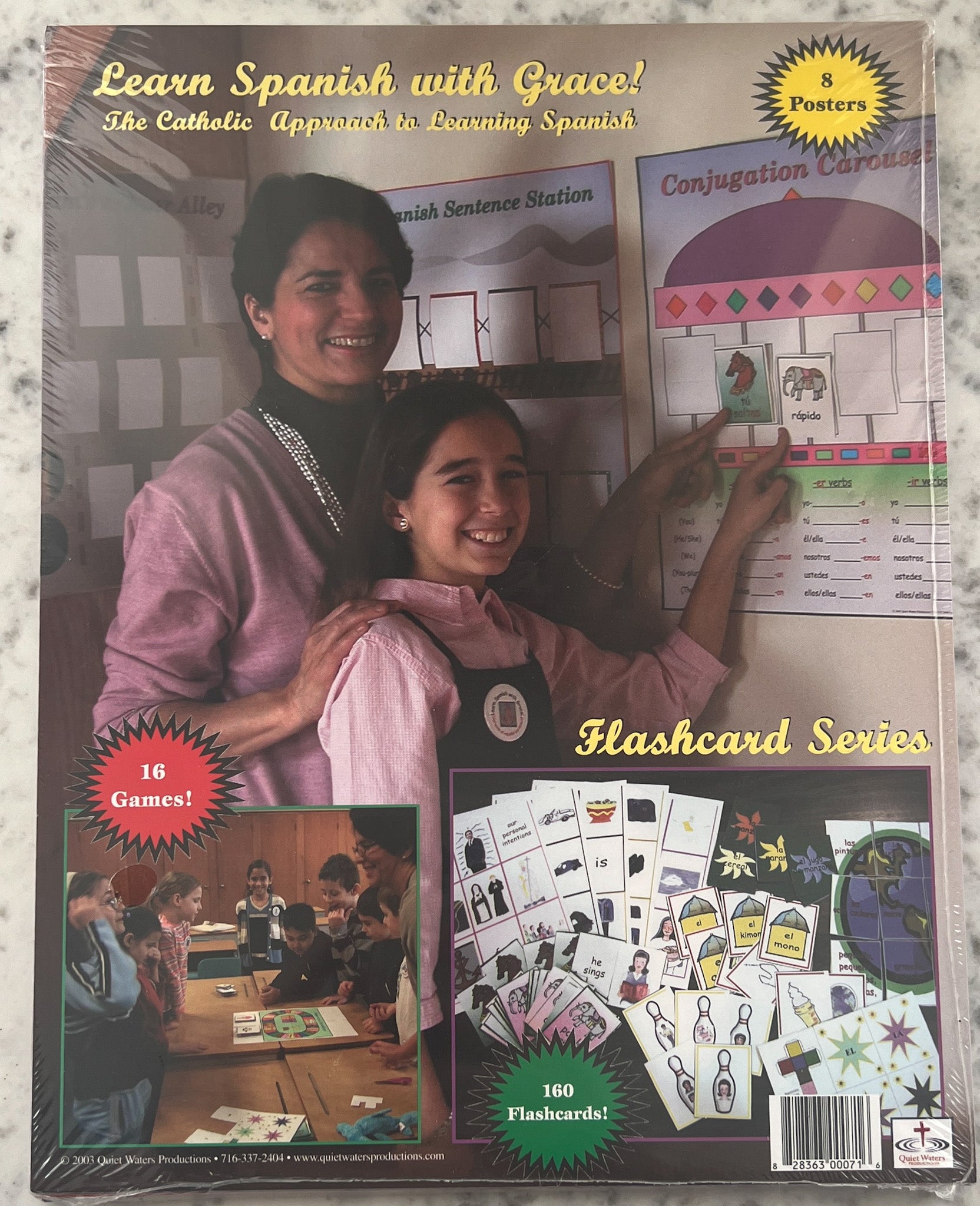 Learn Spanish with Grace Flashcards and Games – Quiet Waters Shop